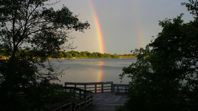 Iowa's lovely state park near Des Moines is a lakeside escape known for ...