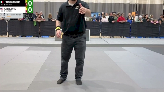 Leonardo Castillo vs Adin Filipovic 2026 PBJJF Pittsburgh Spring ...