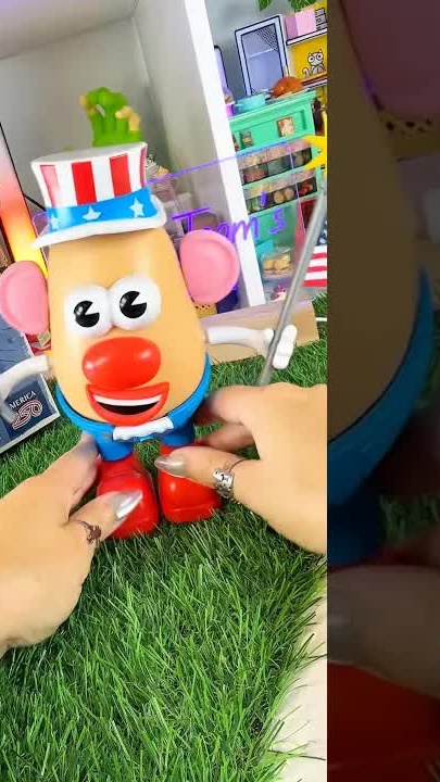 Uncle Yam Mr. Potato Head #asmr #mrpotatohead #gifted