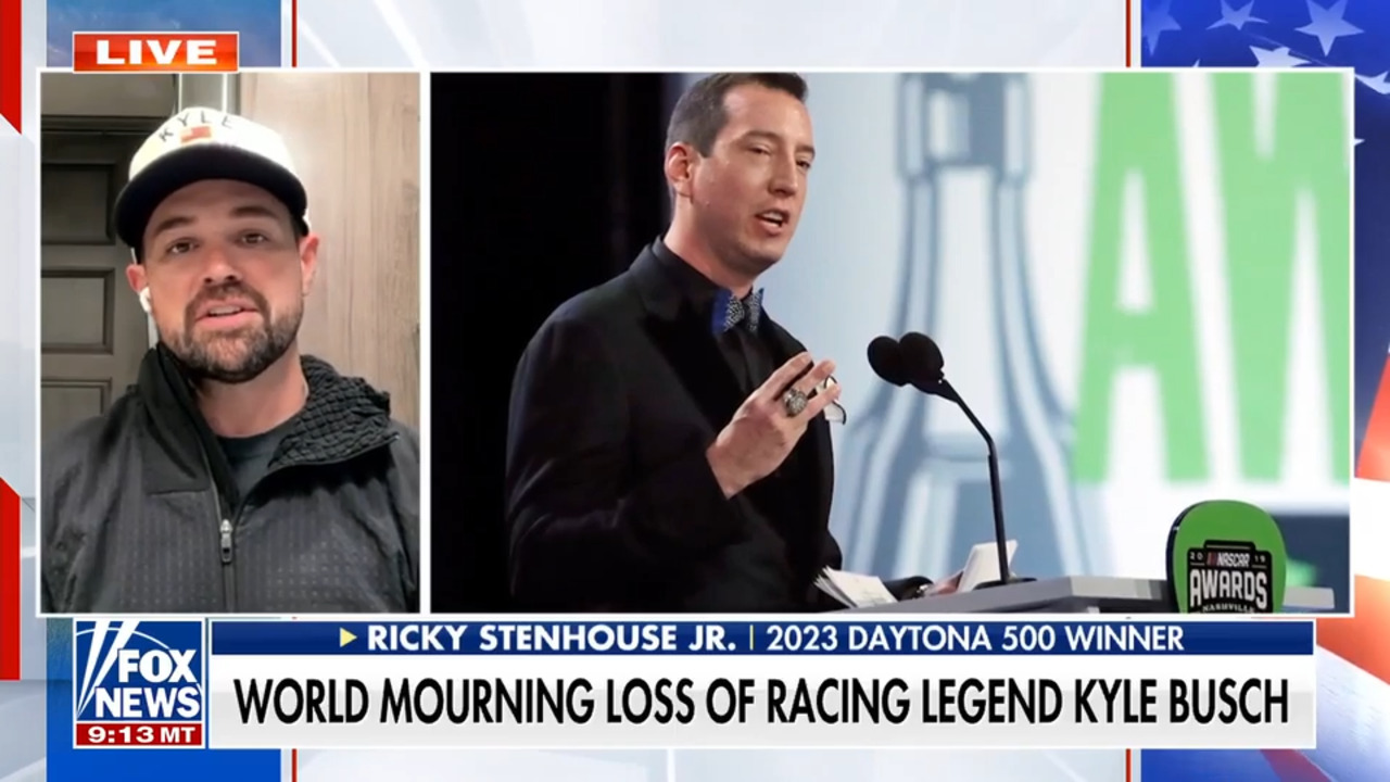 Ricky Stenhouse Jr. pays tribute to Kyle Busch as NASCAR world mourns ...
