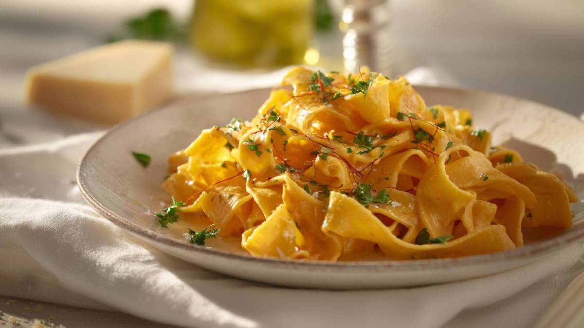 Probiere diesen goldenen italienischen Pasta-Traum