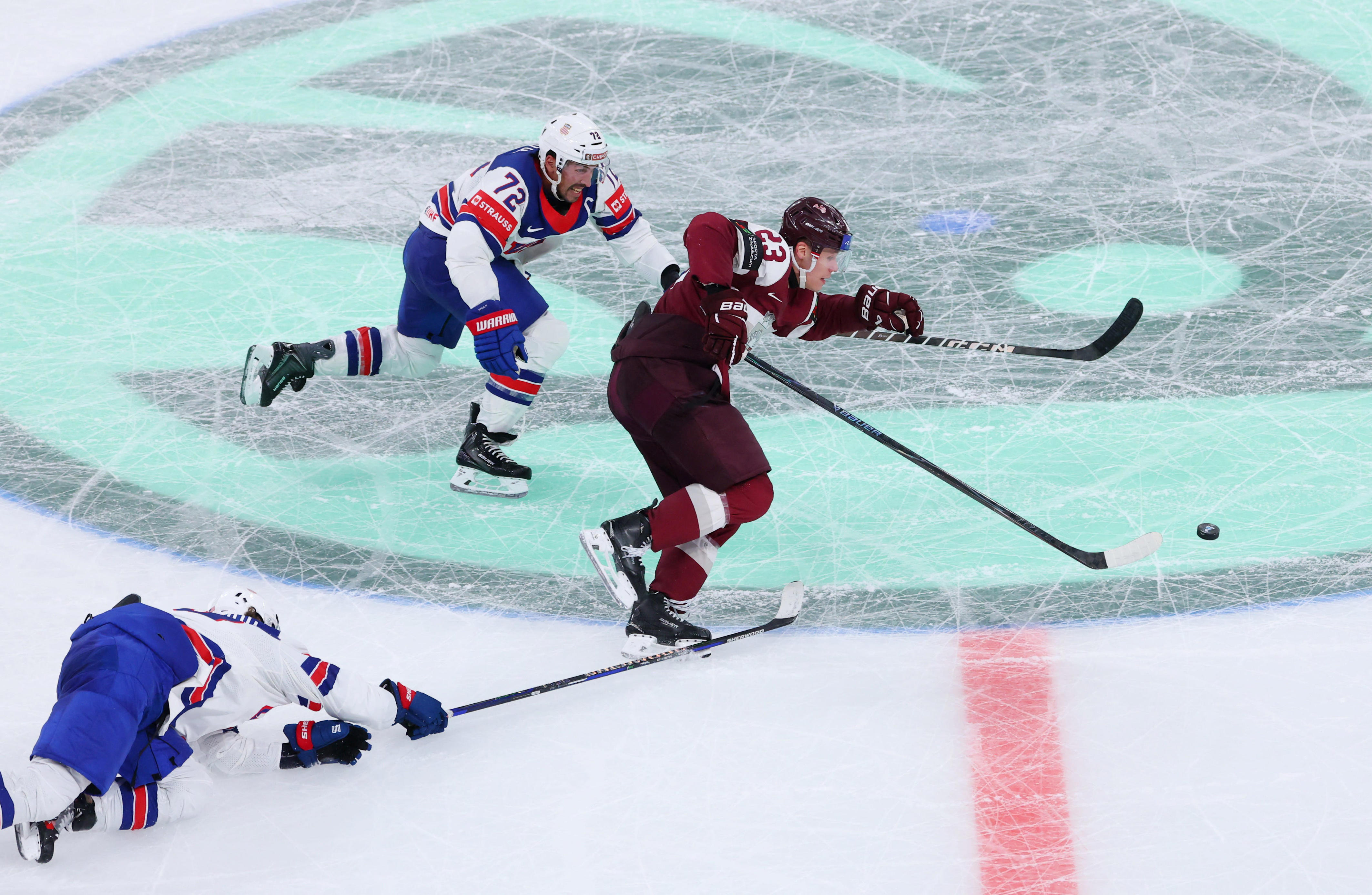 Latvia stuns USA at men's hockey world championships: What it means