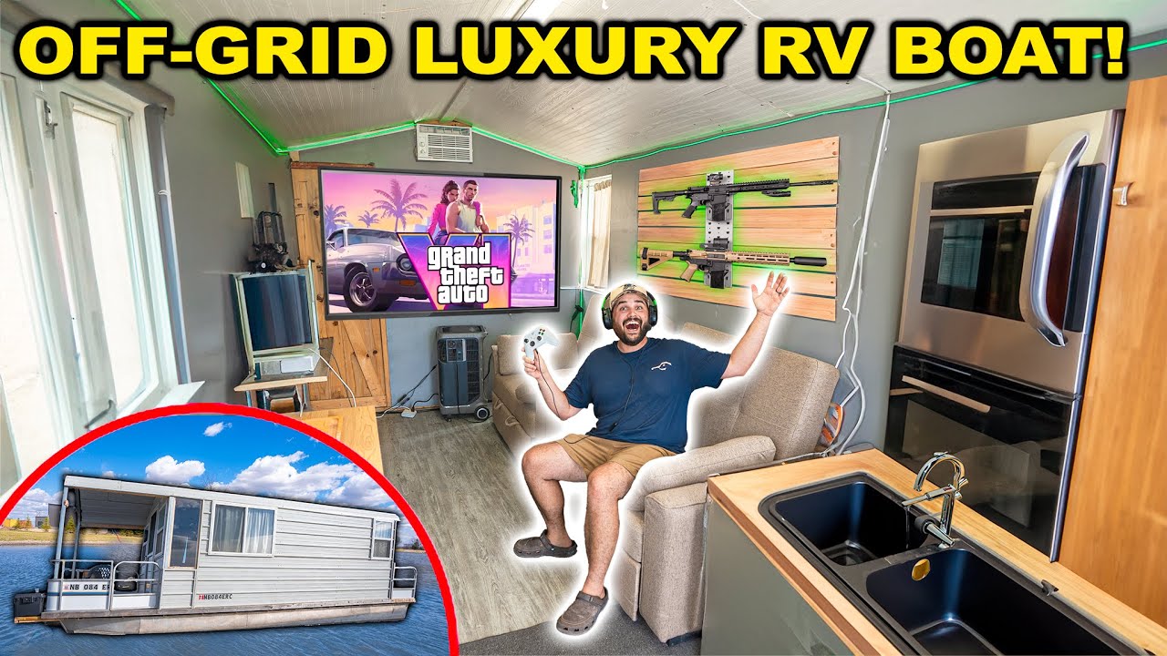 Renovating my DIY houseboat: join the journey!