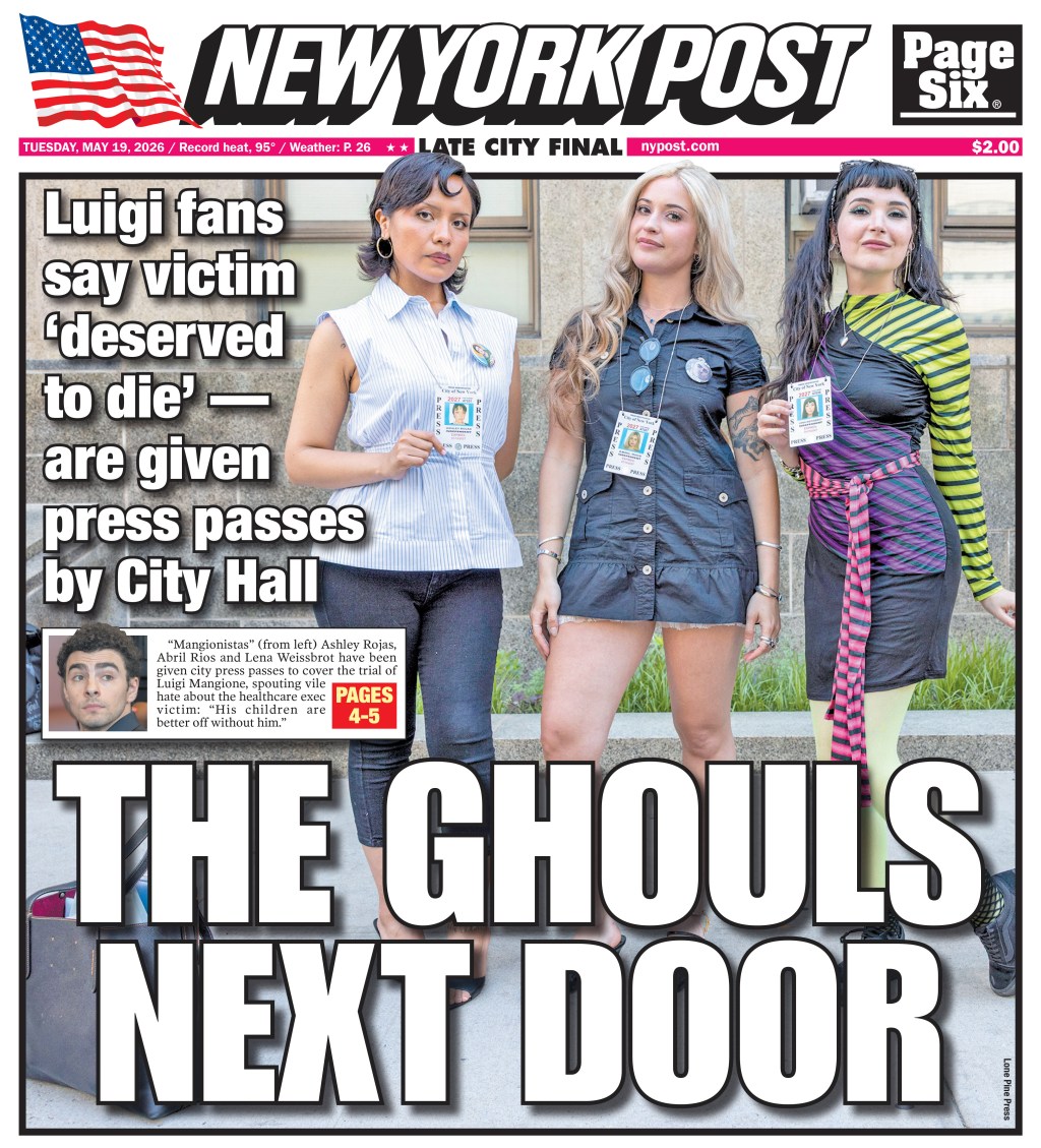 Ghoulish Mangionista groupie is healthcare exec’s relative