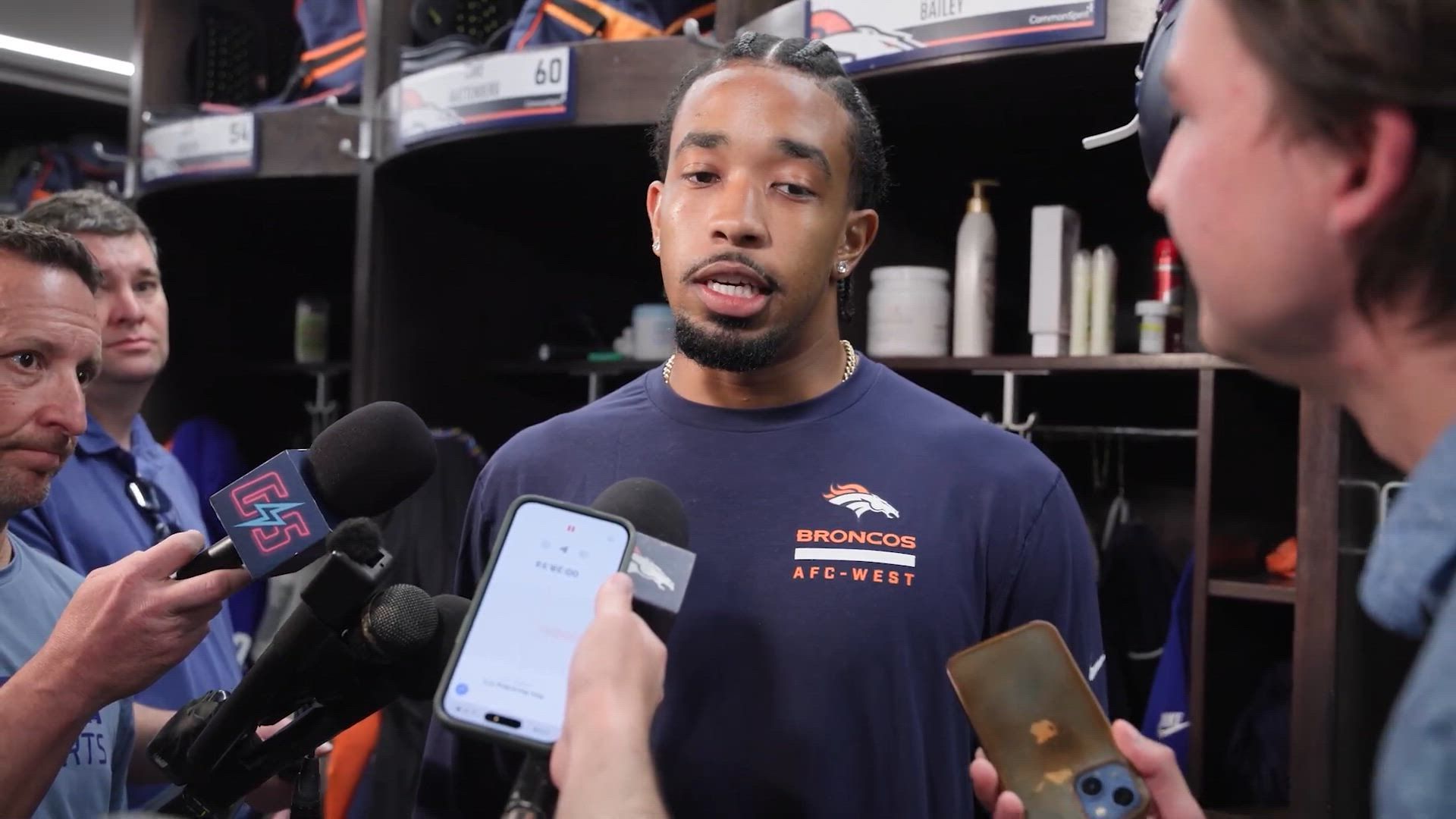 Denver Broncos rookie Miles Scott describes transition from WR to safety