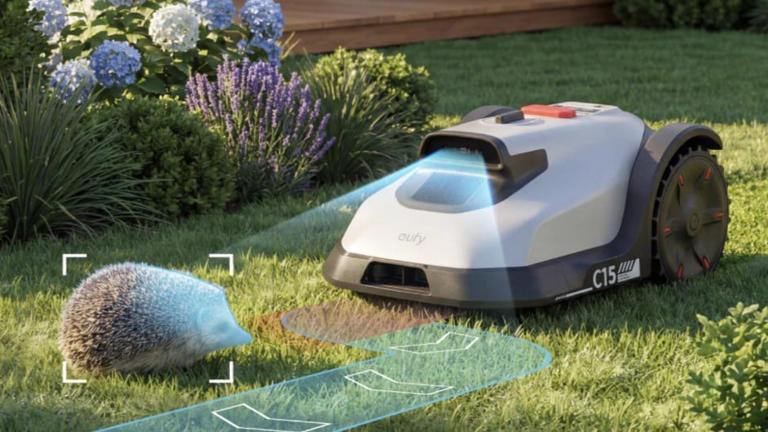 Anker’s Eufy C15 robotic lawnmower brings camera-based TrueVision ...