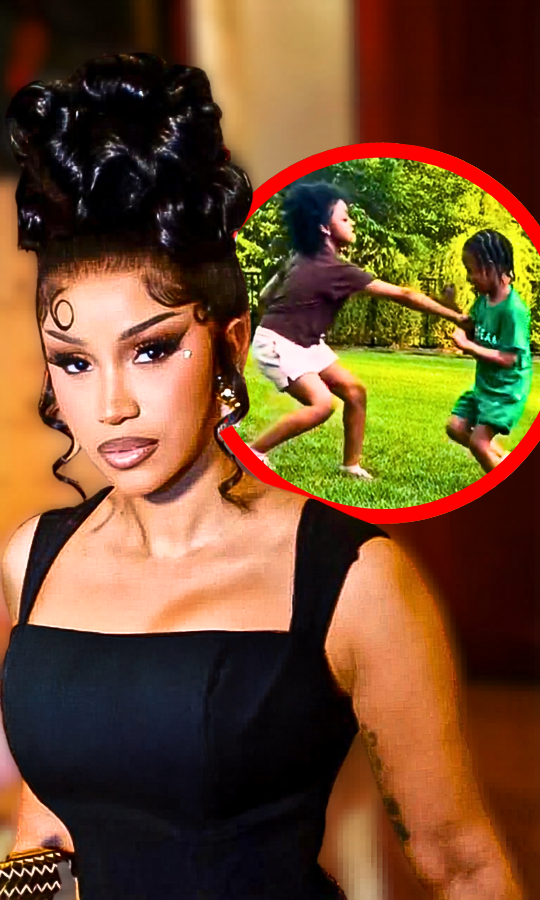 Cardi teaches Kulture to fight 💪