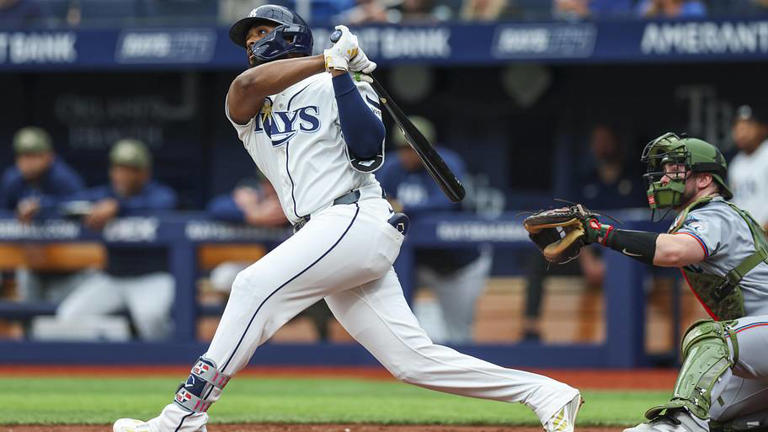 Junior Caminero makes Rays history with torrid performance
