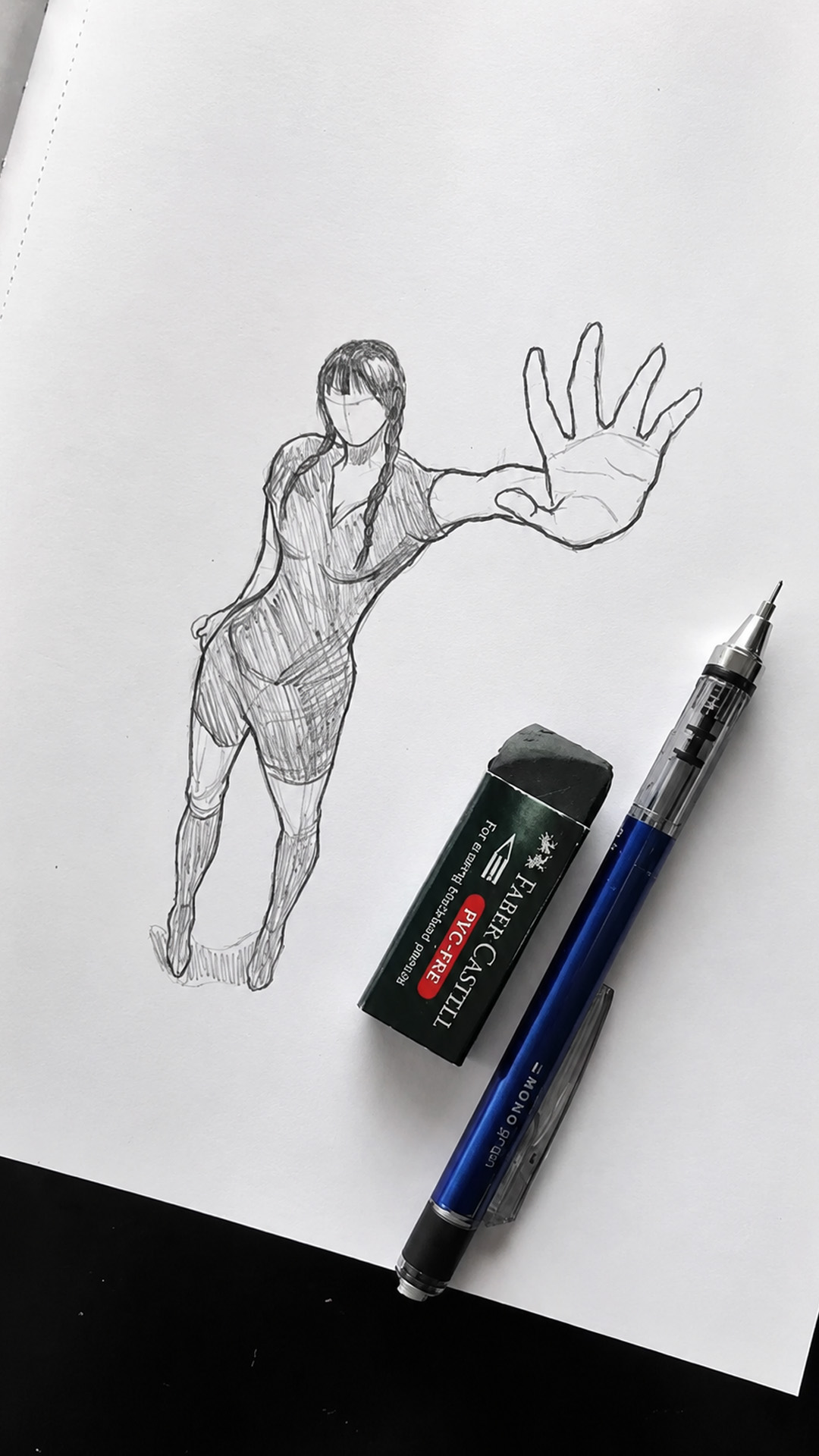 Fast pose drawing trick every beginner should try