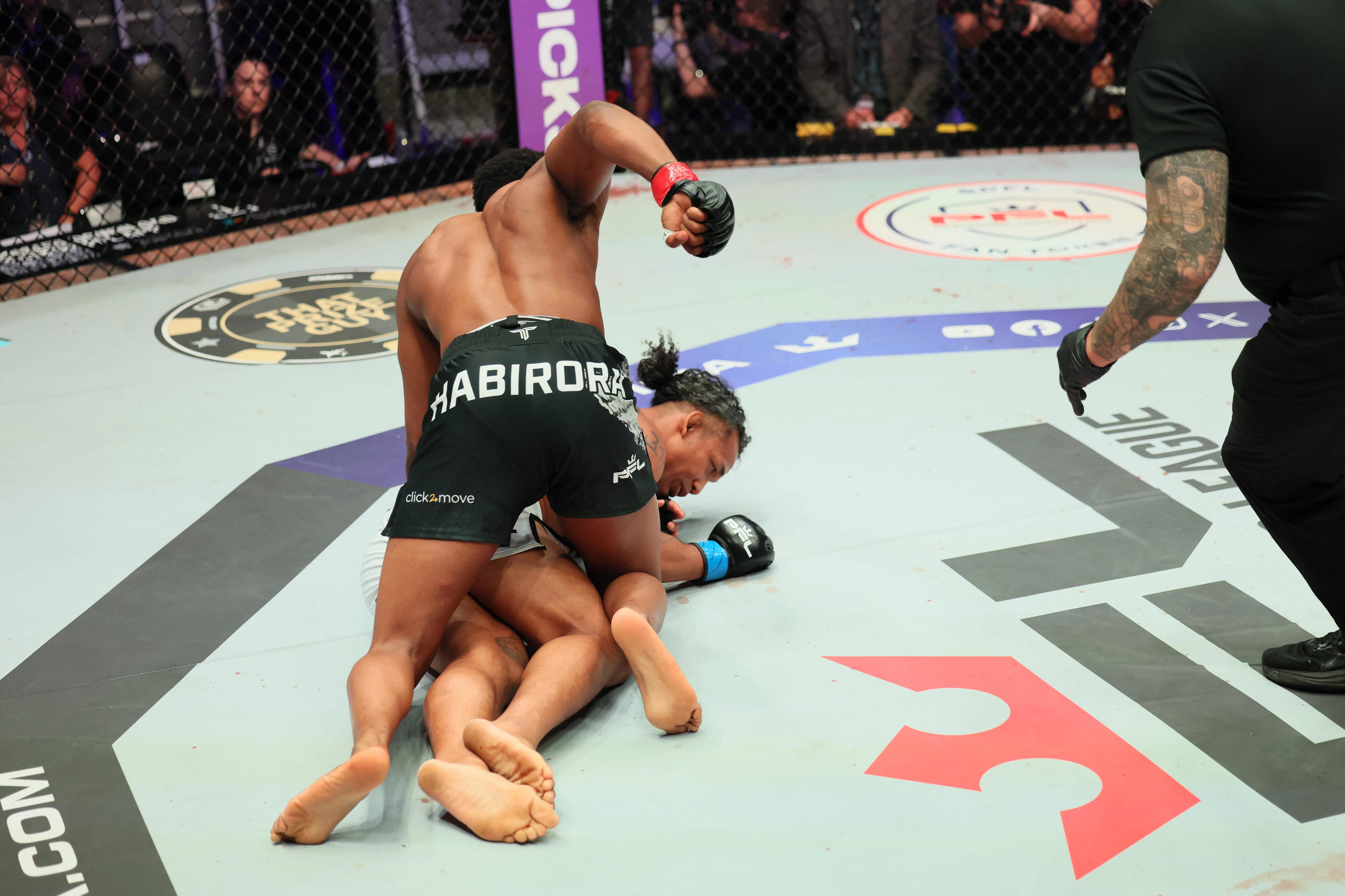 PFL Brussels video: Patrick Habirora flattens Benson Henderson for 20 ...