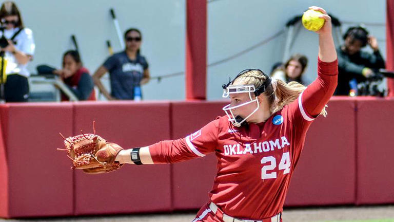Audrey Lowry carries Oklahoma within a win of Women's College World ...