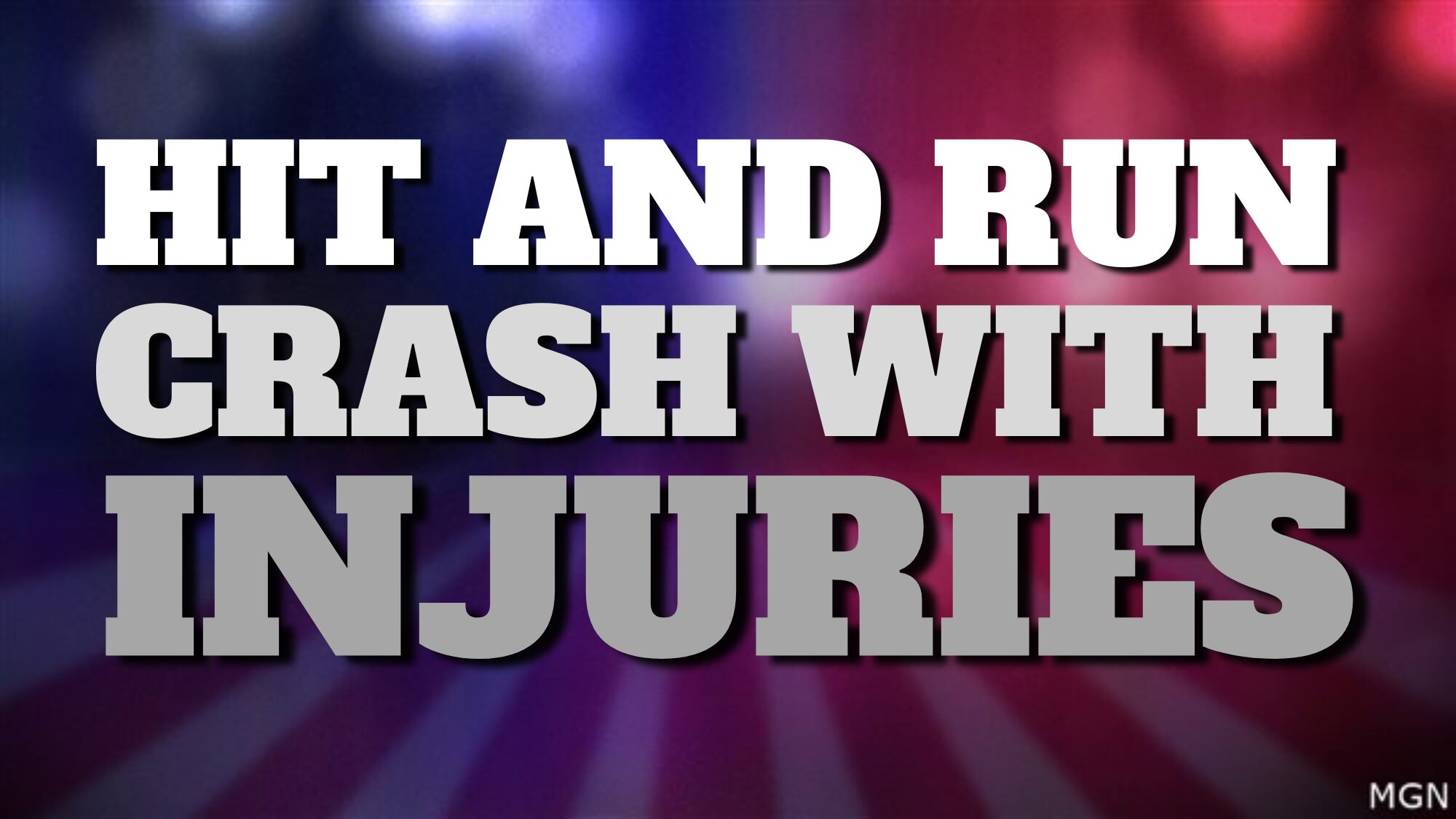 One person was hospitalized after a hit-and-run crash, resulting in ...