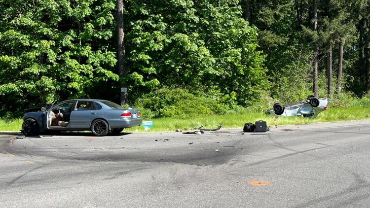Driver may not have hit the brakes in high-speed collision in Thurston ...