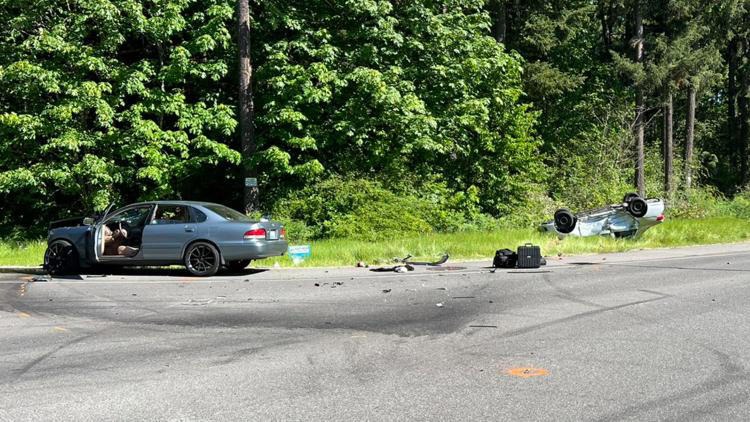 Driver may not have hit the brakes in high-speed collision in Thurston ...