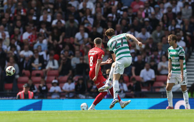 Soccer-Celtic complete double with Scottish Cup win over Dunfermline