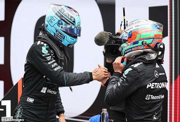 Kimi Antonelli rages as Mercedes teammate George Russell wins Canada ...
