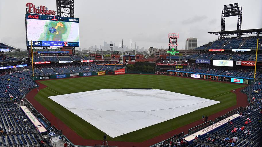 Guardians-Phillies start time: Rain delay updates from Philadelphia