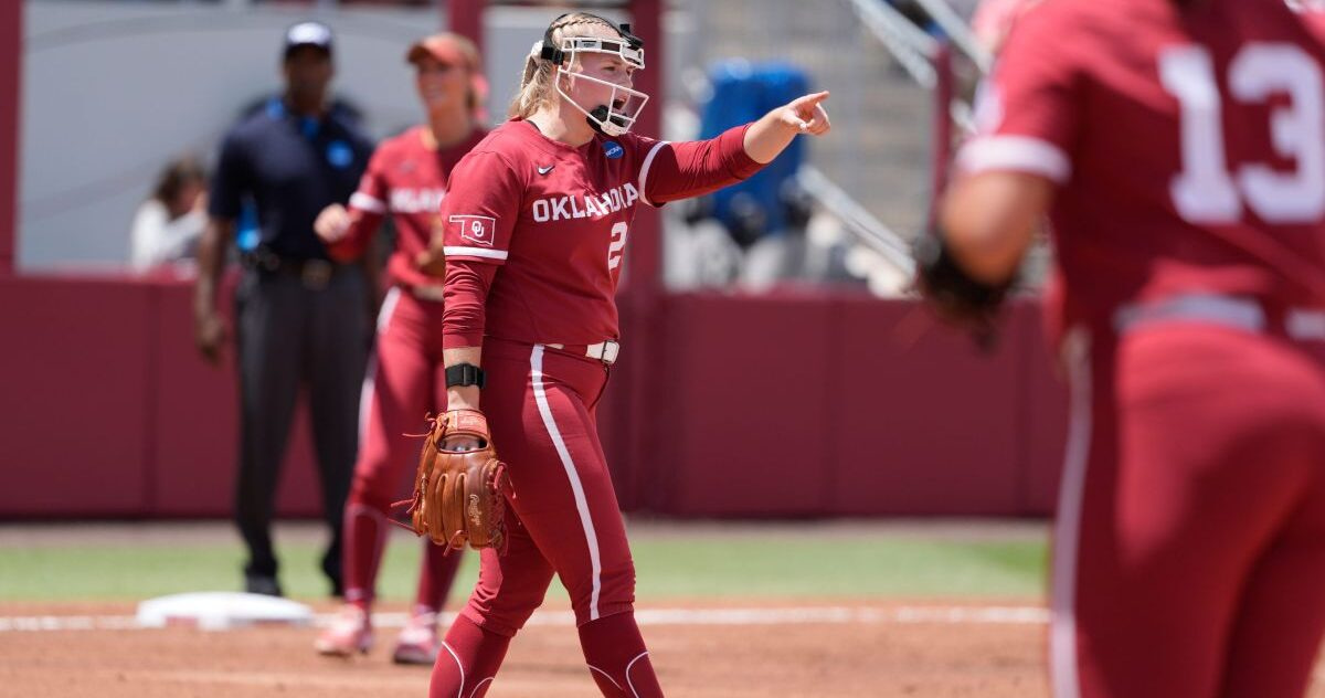 OU pitcher Audrey Lowry goes into 'boss' mode, Sooners one win away ...