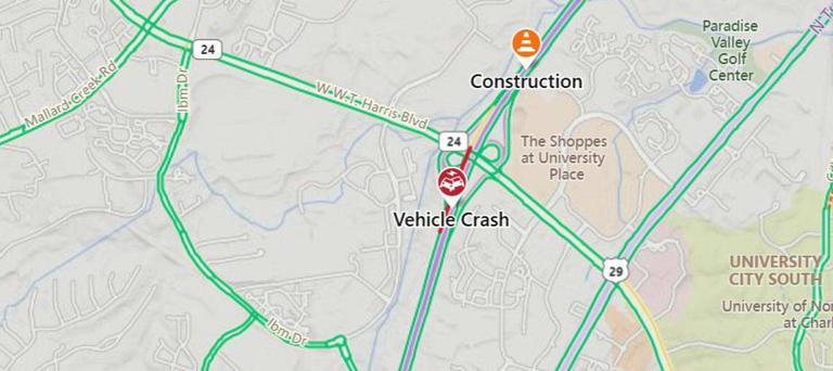 Crash closes Interstate 85 lanes in Charlotte for hours. 'Traffic ...
