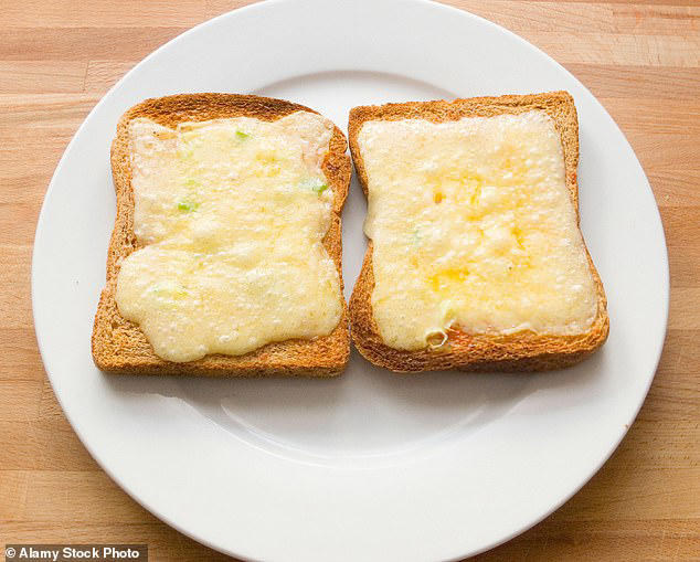 Meltdown! Cheese on toast is bad for your gut health - but unmelted ...