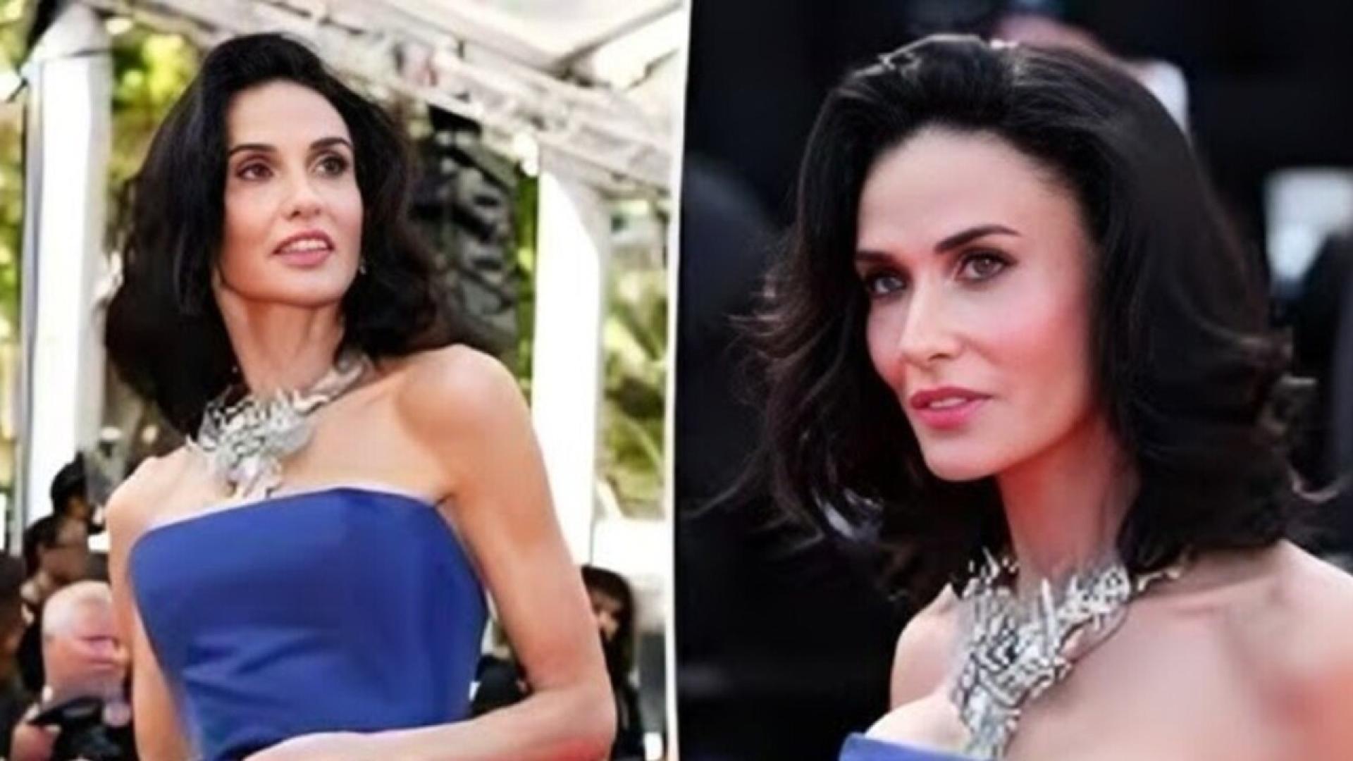Demi Moore spotlights Swarovski high jewelry at Cannes 2026