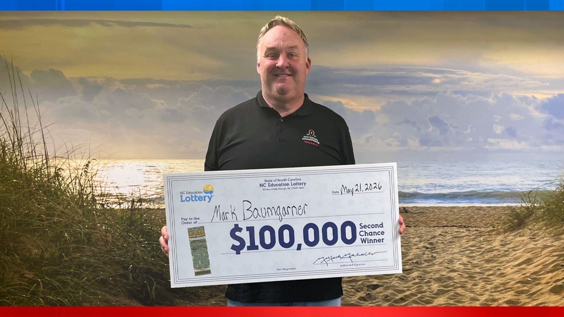 NC man wins $100K prize from scratch-off ticket, lottery officials say