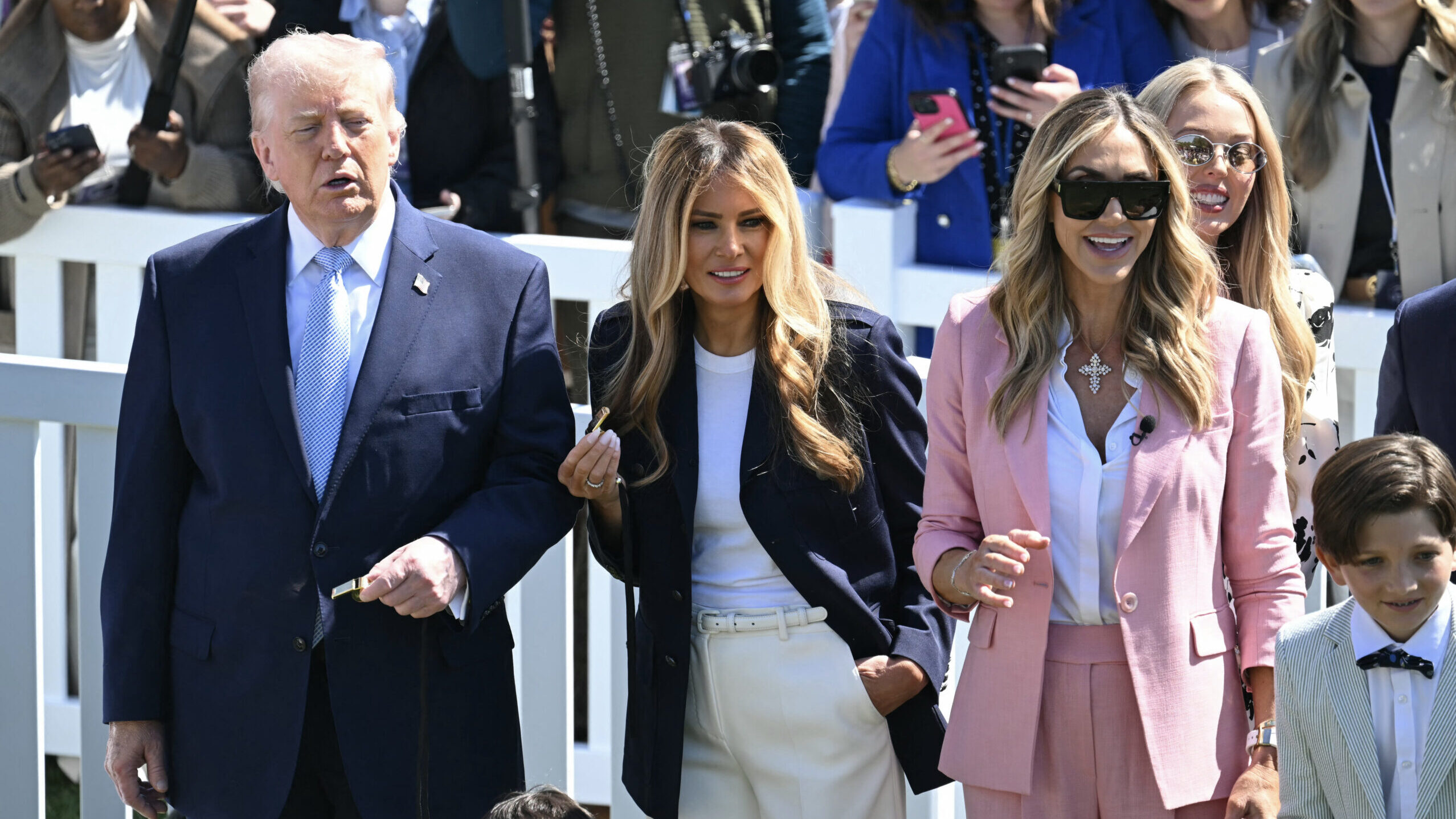 Rumors about beef between Melania and Lara Trump swirl after China trip