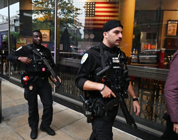 Fox News halted as 'shots fired' near White House and bystander struck