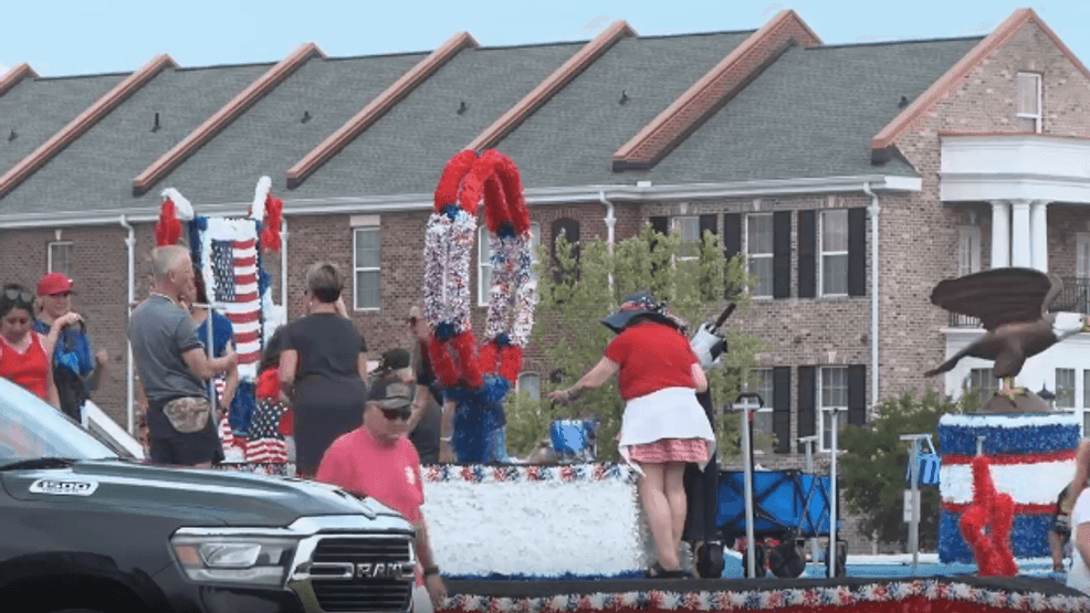 Market Common hosts America 250 parade with floats, band and tributes ...