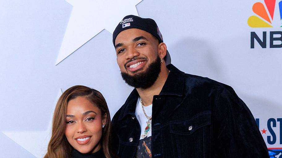 Jordyn Woods' reaction to Knicks' Karl-Anthony Towns embracing other ...