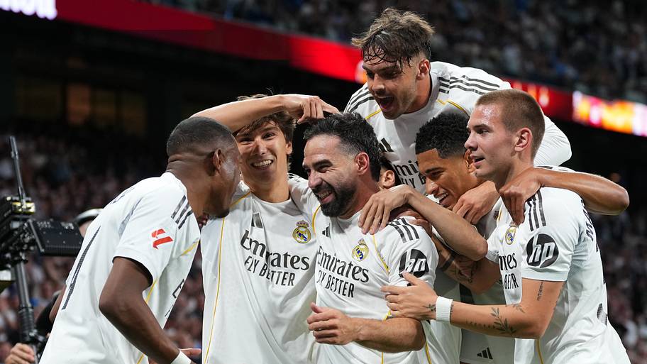El emotivo homenaje del Real Madrid a Dani Carvajal y David Alaba en su ...