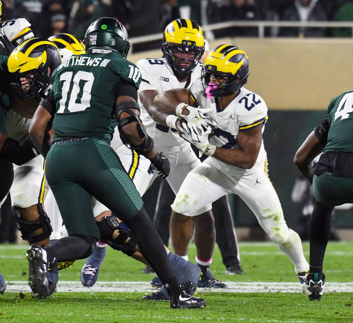 Top 10 Michigan Wolverines with the most fumbles in the past 20 years