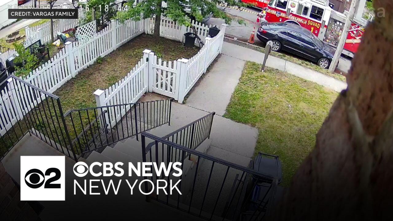 Staten Island shipyard explosion heard in doorbell camera video