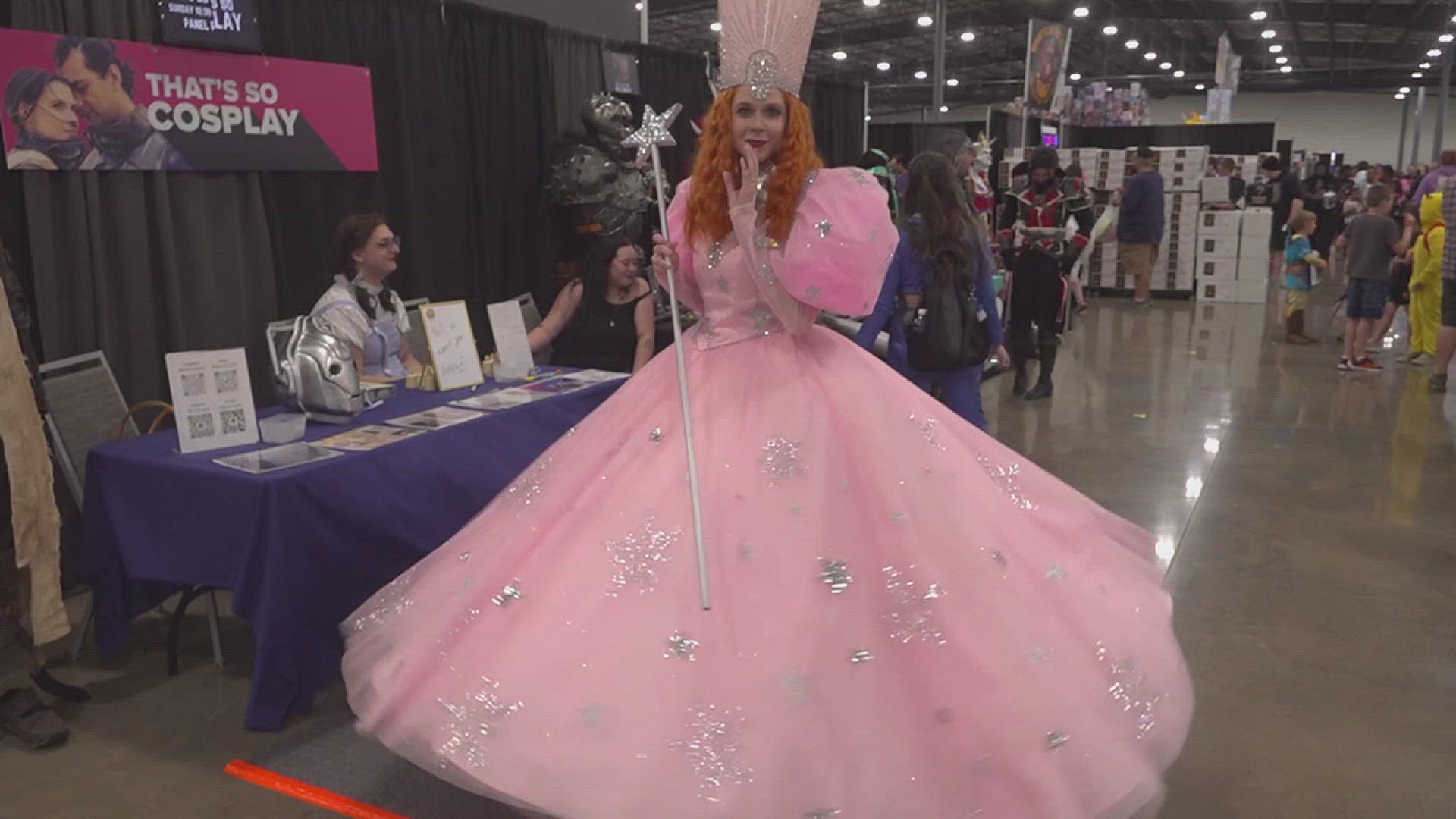 Cosplayers gather for Quad Cities Comic Con