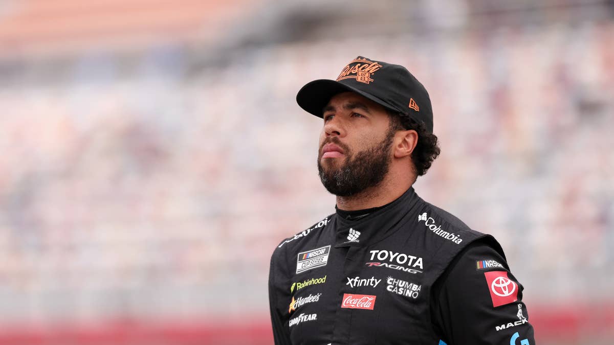 Bubba Wallace pays emotional tribute to Kyle Busch at Coca-Cola 600 ...