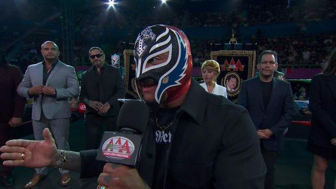 Rey Mysterio is the new GM for AAA