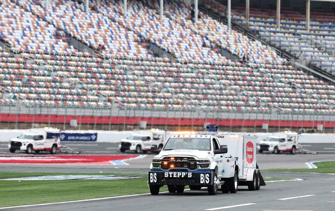 Rain cancels NASCAR Cup qualifying at Charlotte. Coke 600 starting ...