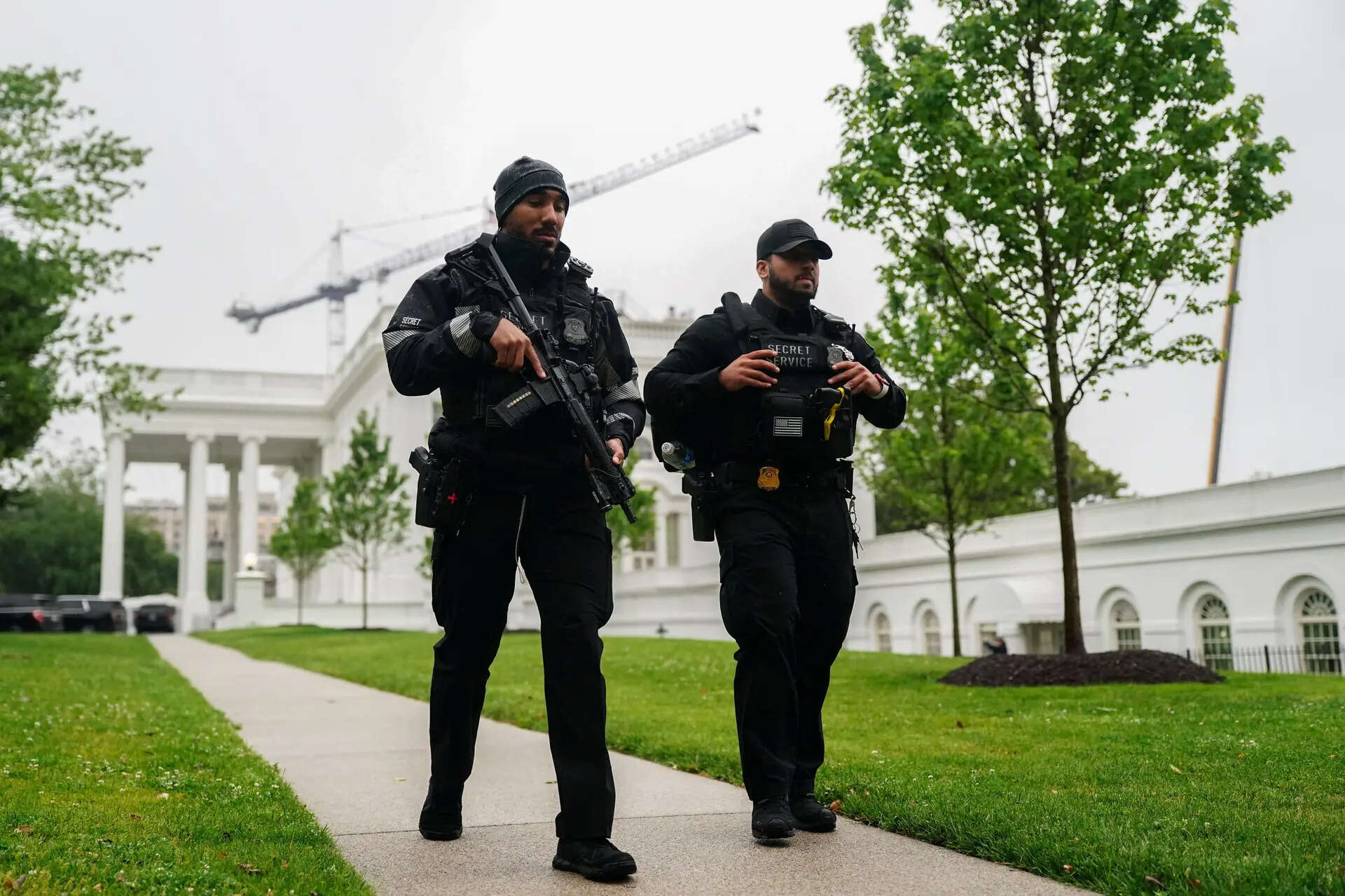 Watch: Journalist recording near White House ducks for cover as gunfire ...