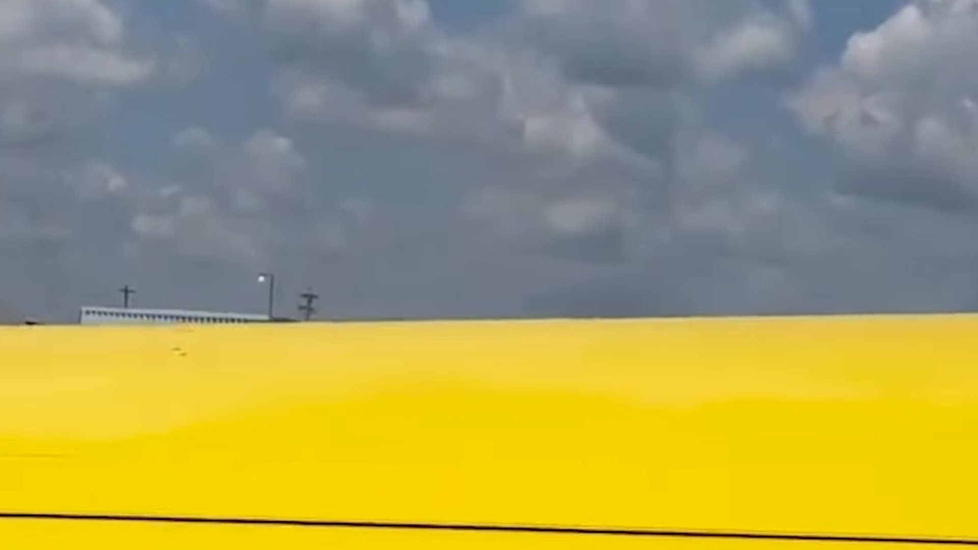 Flying a crop duster over the fields
