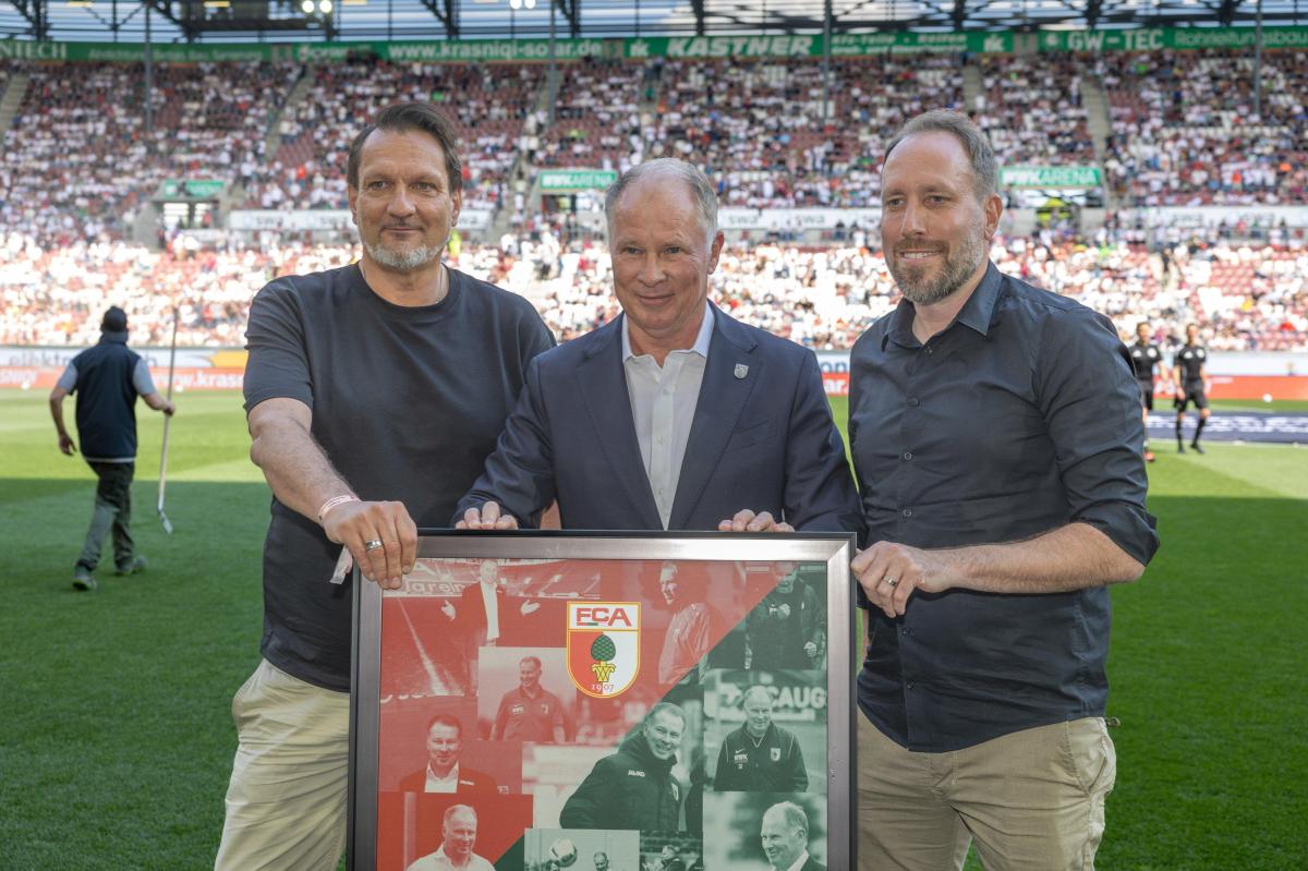 Vor Spiel gegen Gladbach – FCA verabschiedet langjährigen ...
