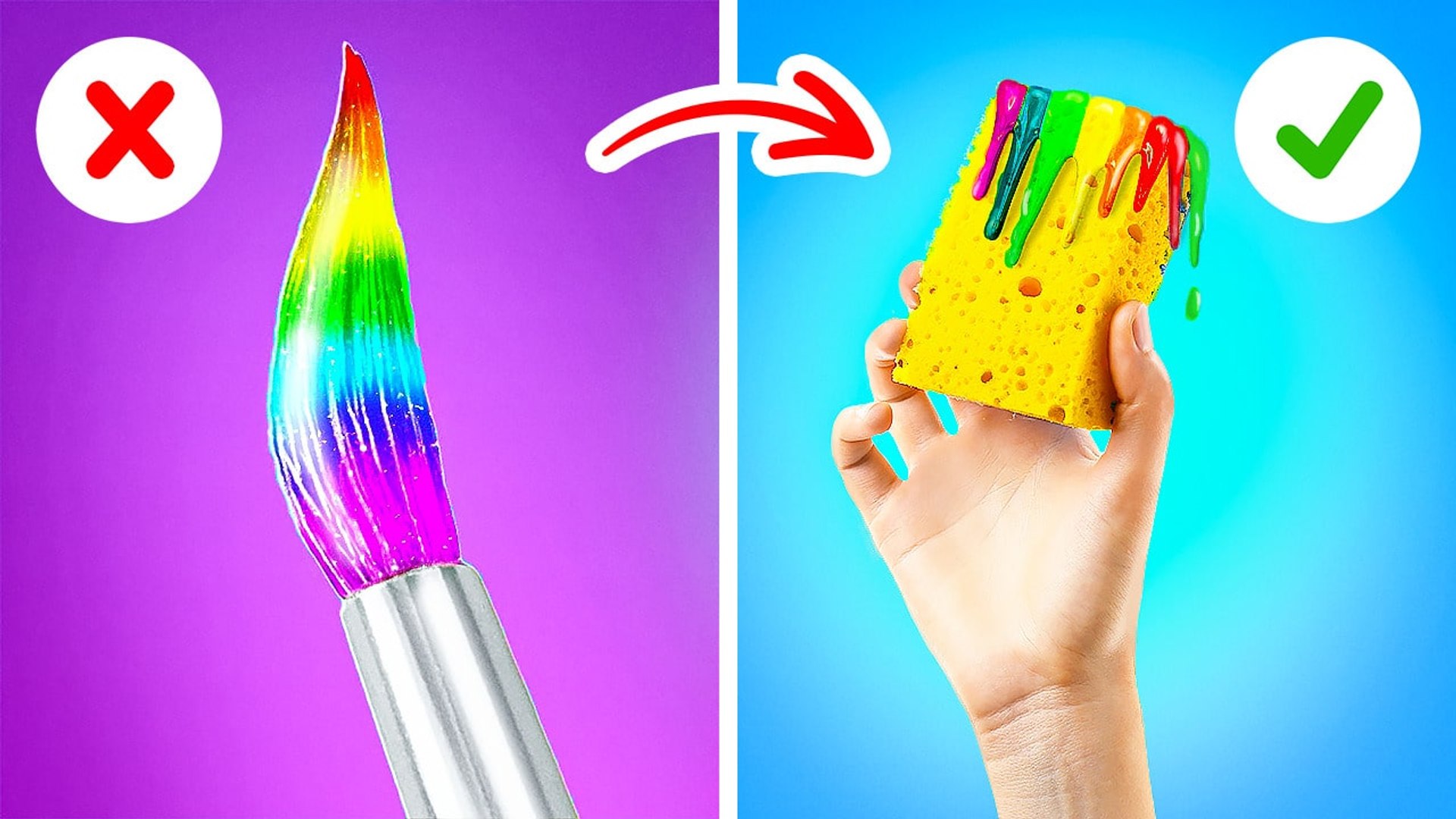 Creative painting techniques for everyone | Fun art ideas and easy tricks