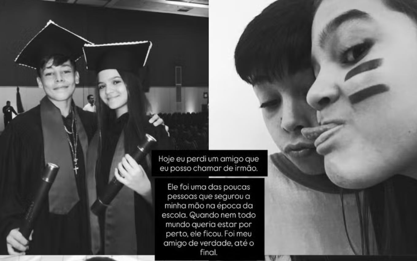 Mel Maia se despede de amigo influenciador fitness, morto aos 22 anos
