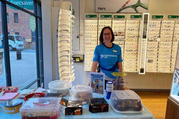 Laura raises £1,000 for Parkinson's with bake sale and marathon