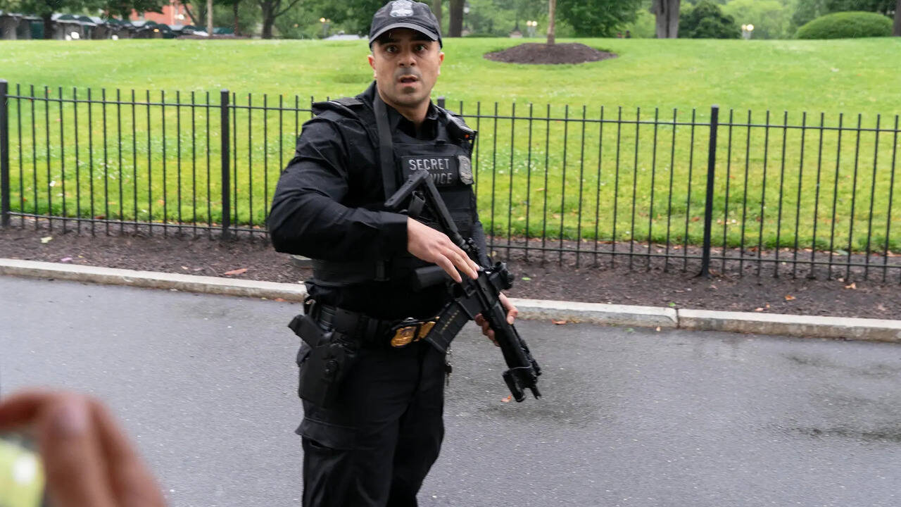 Law enforcement responds to shots fired near White House