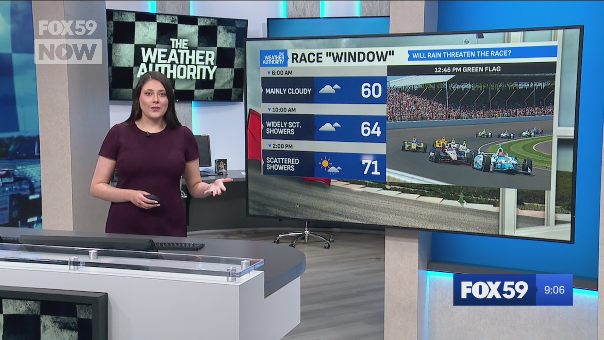 Weather Authority update: Previewing weather for the 500