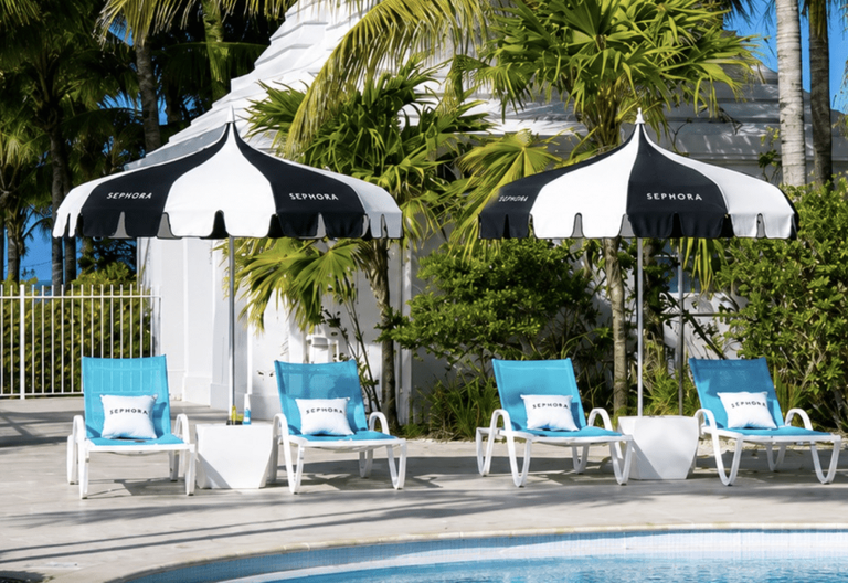 Sephora summer club at Isla Bella Beach Resort, Miami