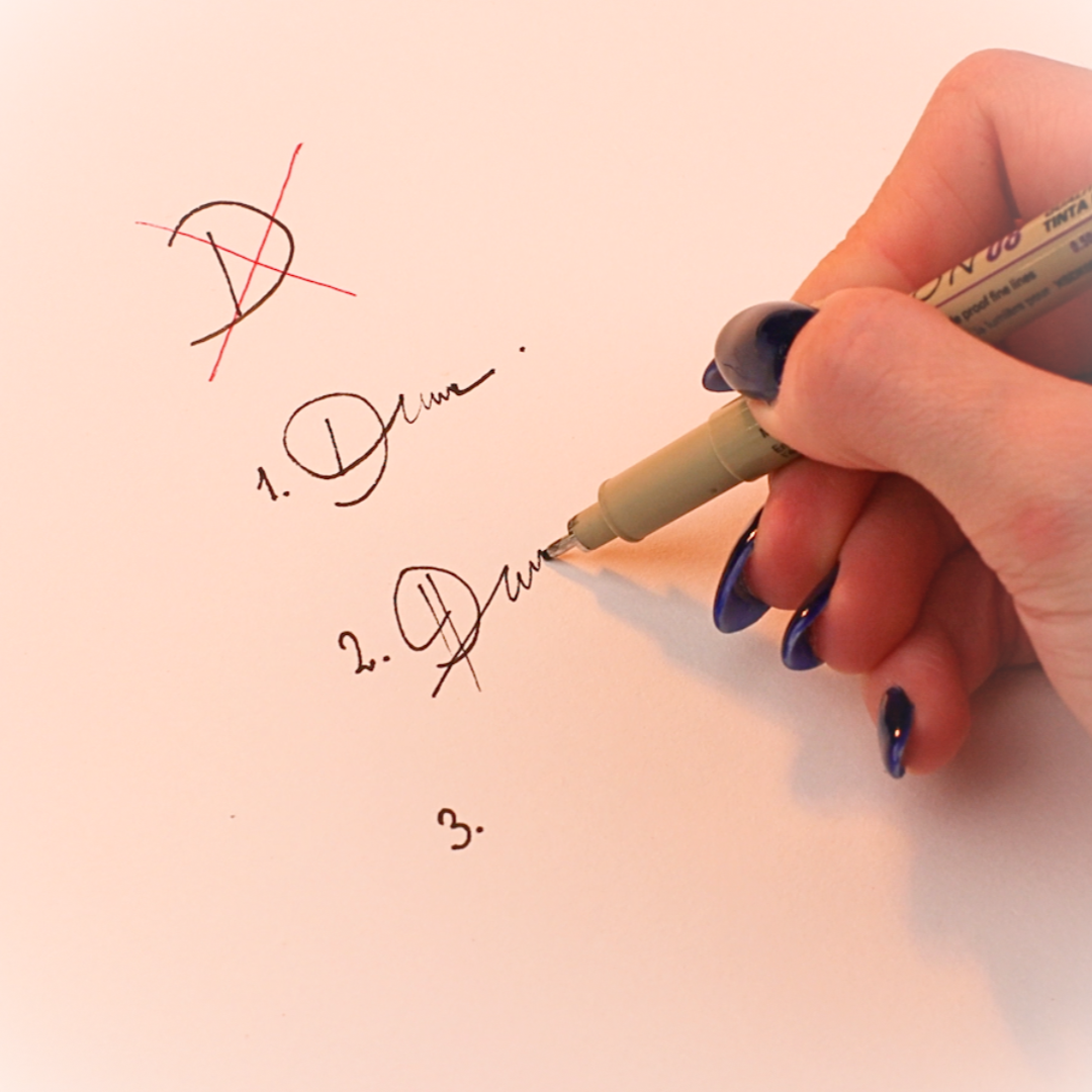 Try your own unique signature