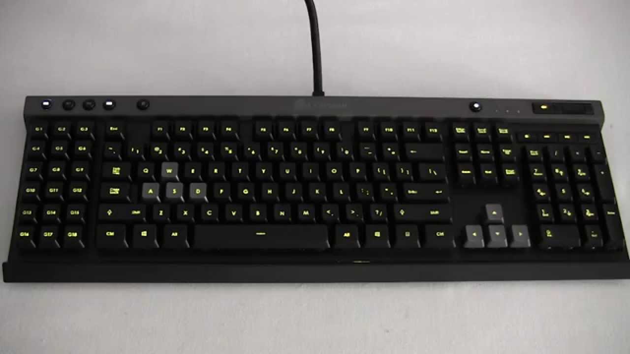 Corsair Raptor K50 gaming keyboard unboxing & overview