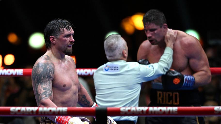 Oleksandr Usyk beats Rico Verhoeven thanks to controversial referee ...