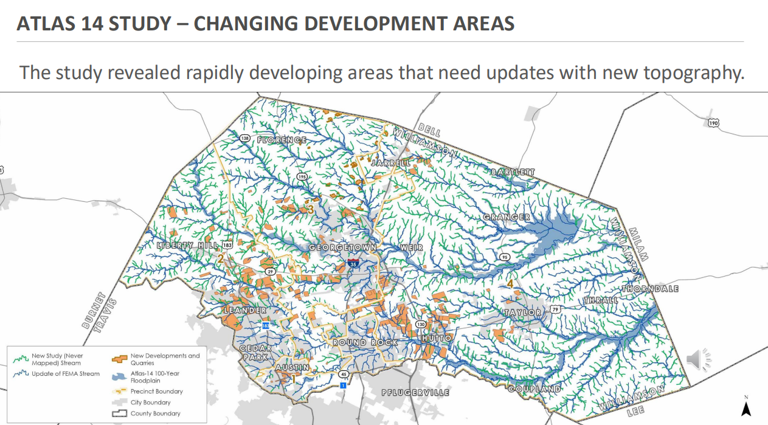Williamson County adopts updated floodplain maps as resident ...